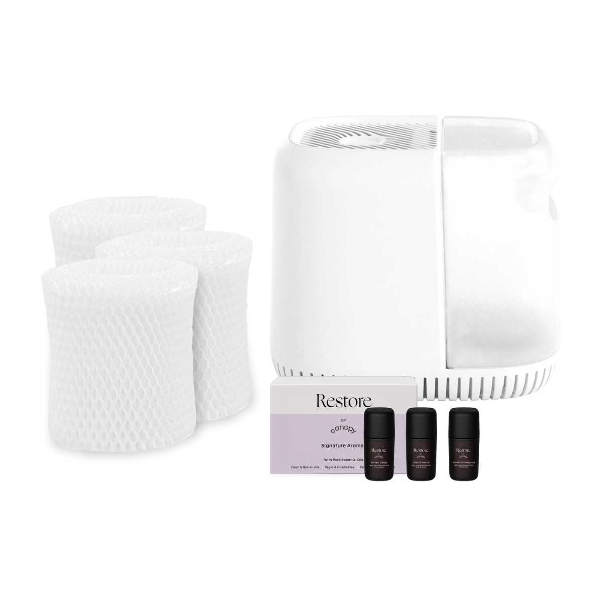 Canopy Humidifier | Best Humidifier for Dry Skin - Smart Humidifier