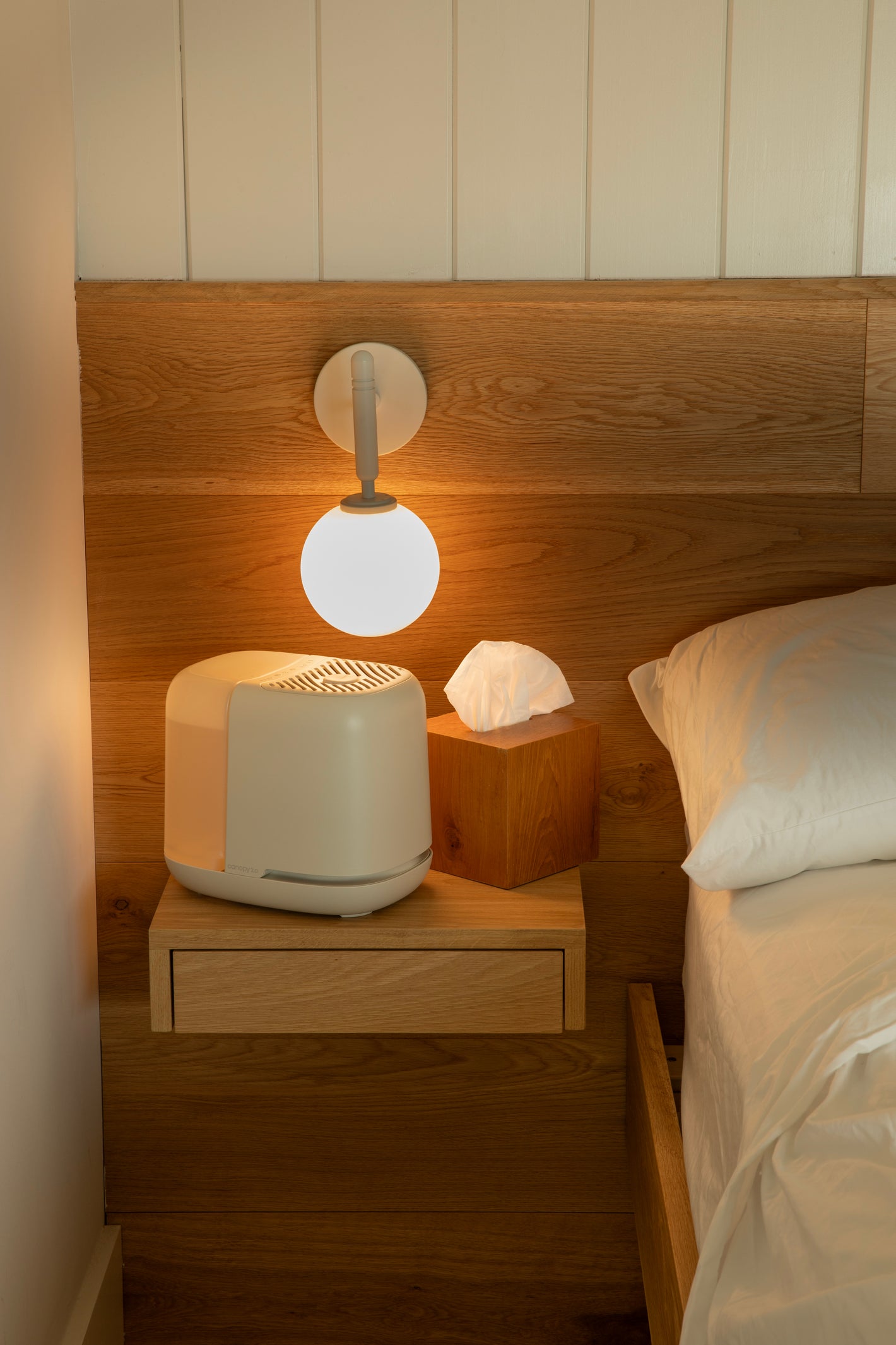 Canopy Humidifier | Best Humidifier for Dry Skin - Smart Humidifier