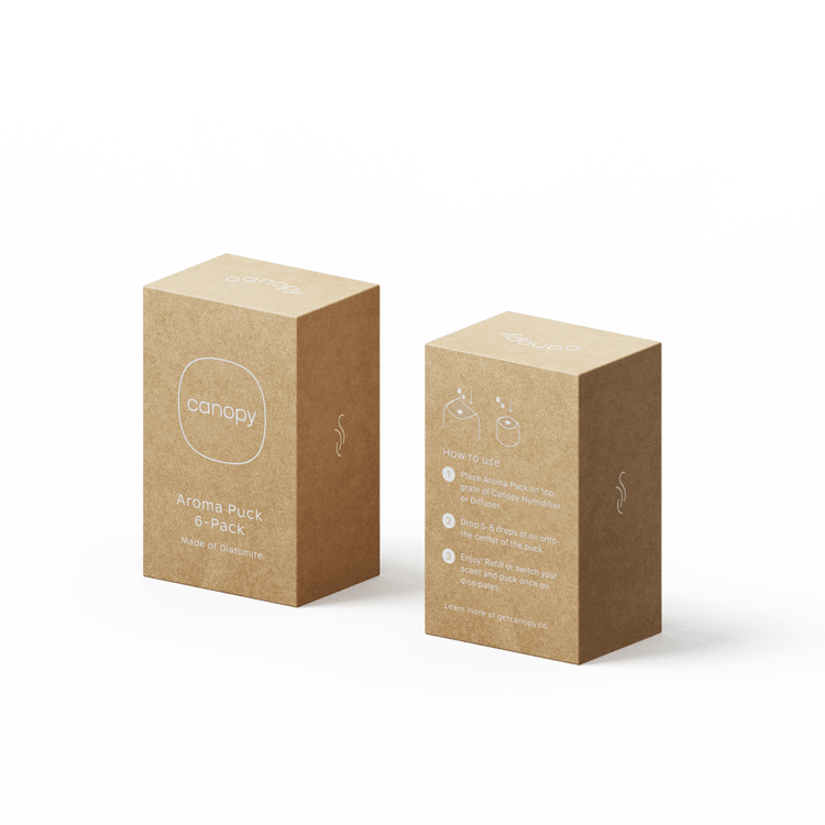Canopy Aroma Puck 6 Pack Essential Oil Aromas For Canopy Diffuser